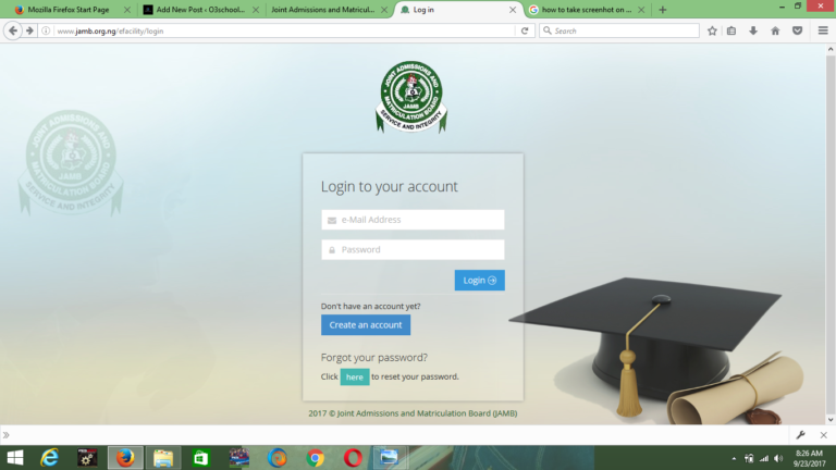 JAMB Profile Creation 2026/2027 jamb.org.ng JAMB Profile Creation