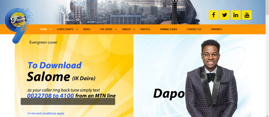 MTN Project Fame Registration 2026/2027 & Auditions Date