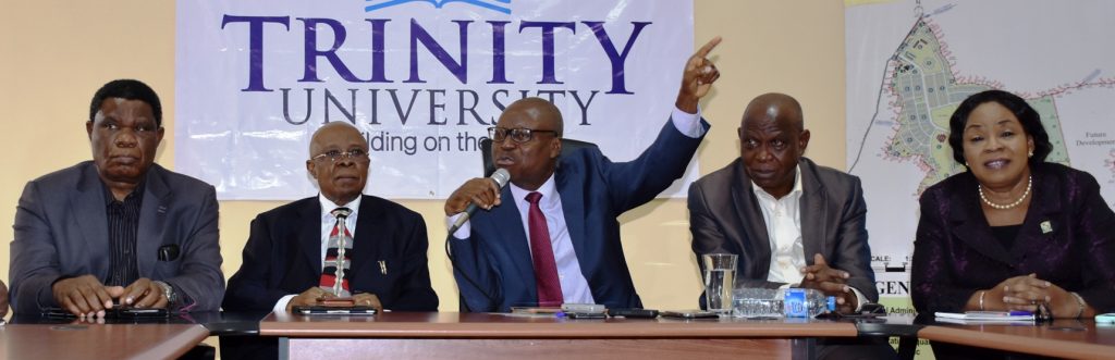 Trinity University JUPEB Admission Form 2026/2027