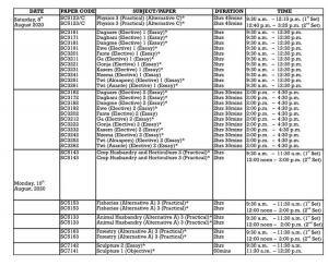 WAEC Timetable 2020/2021 For (May/June Examinations), Download PDF